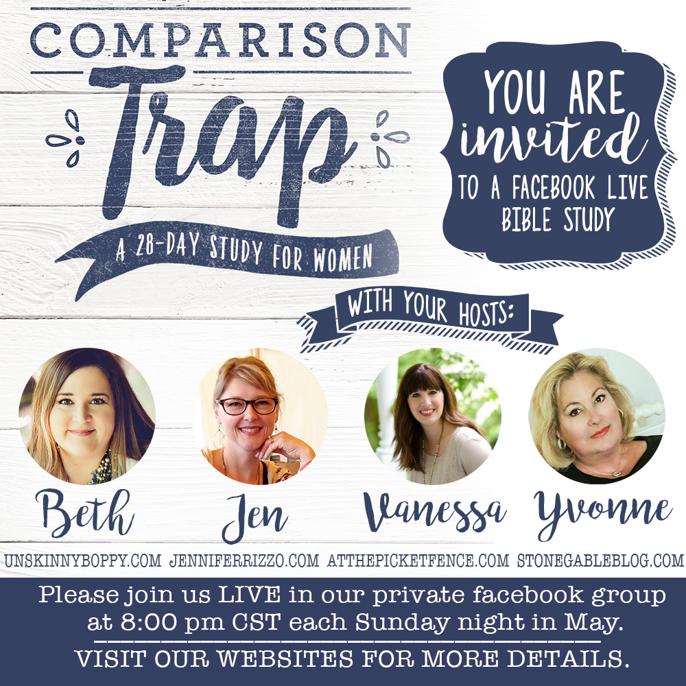 You're Invited to The Comparison Trap Bible Study - Beth Bryan