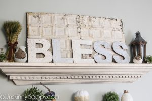 Bless it! Decorating the Dining Room for Fall - Beth Bryan