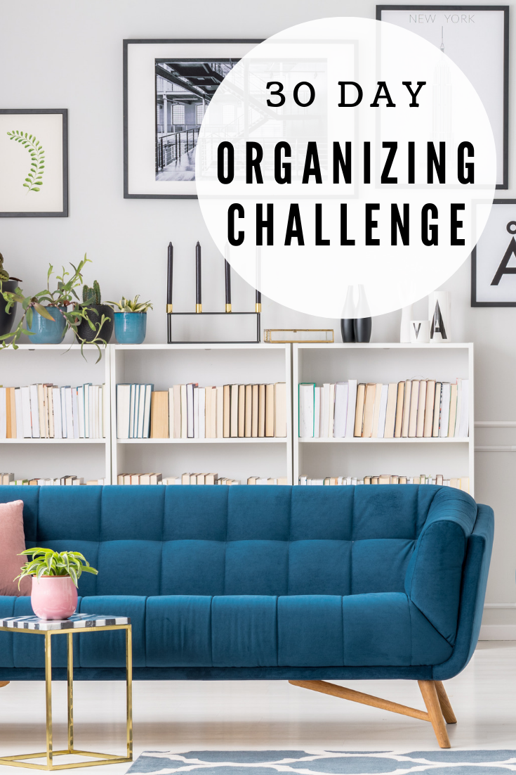 Tired of clutter? Join the September 30 Day Organizing Challenge!