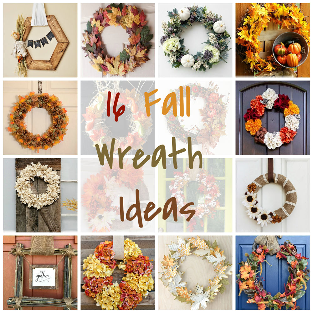16 DIY Fall Wreaths - Beth Bryan