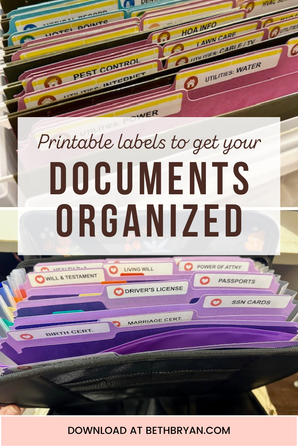 Get Your Docs in a Row: How to Organize and Store Important Documents ...
