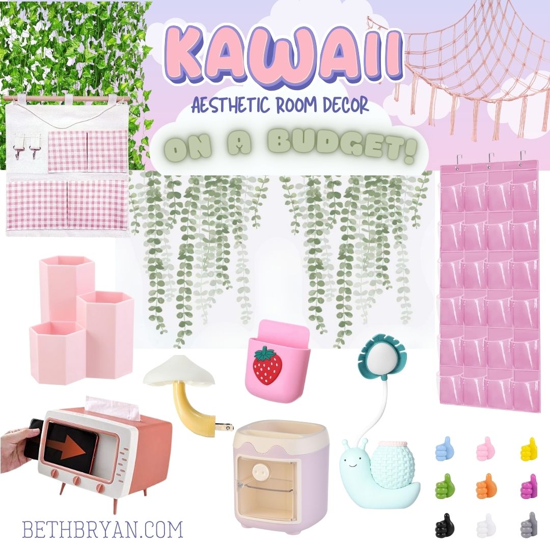 Cute Kawaii Room Decor for Aesthetic Anime Girlies - Beth Bryan