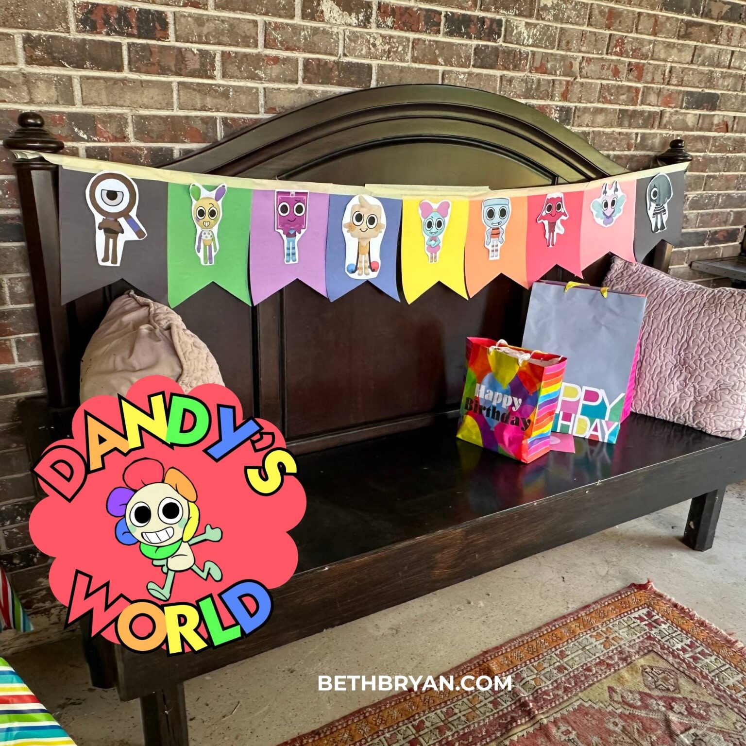 Dandy's World Themed Birthday Party Ideas - Beth Bryan