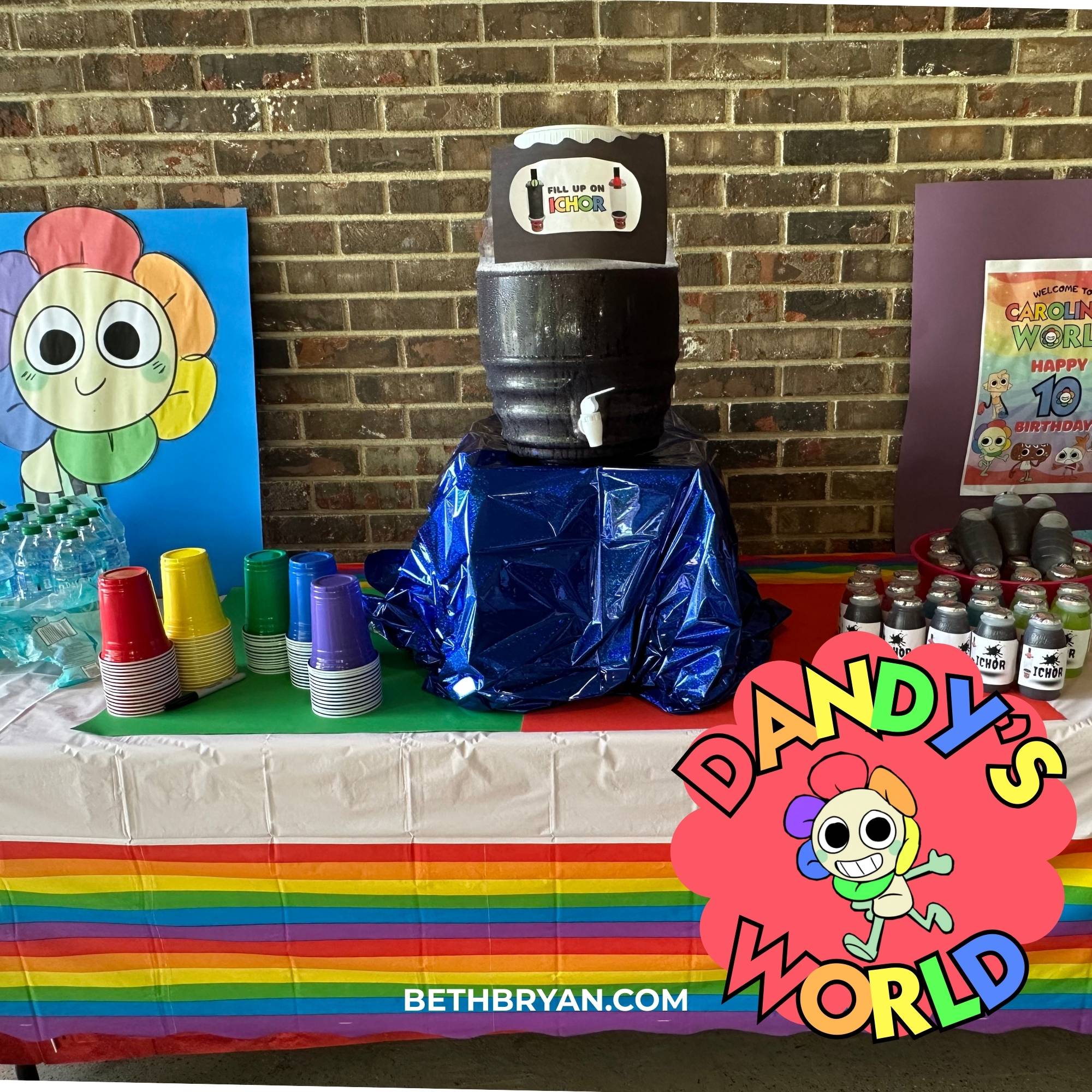Dandy's World Themed Birthday Party Ideas - Beth Bryan